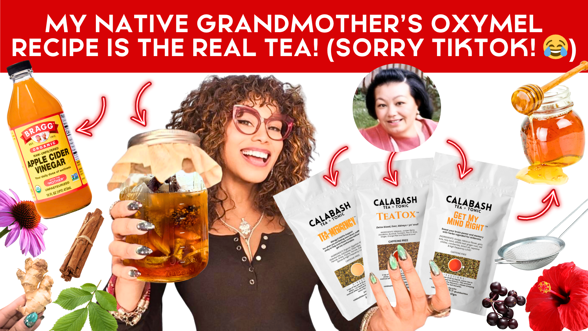 My Native Grandmother’s Oxymel Recipe Is the Real Tea! – Calabash Tea