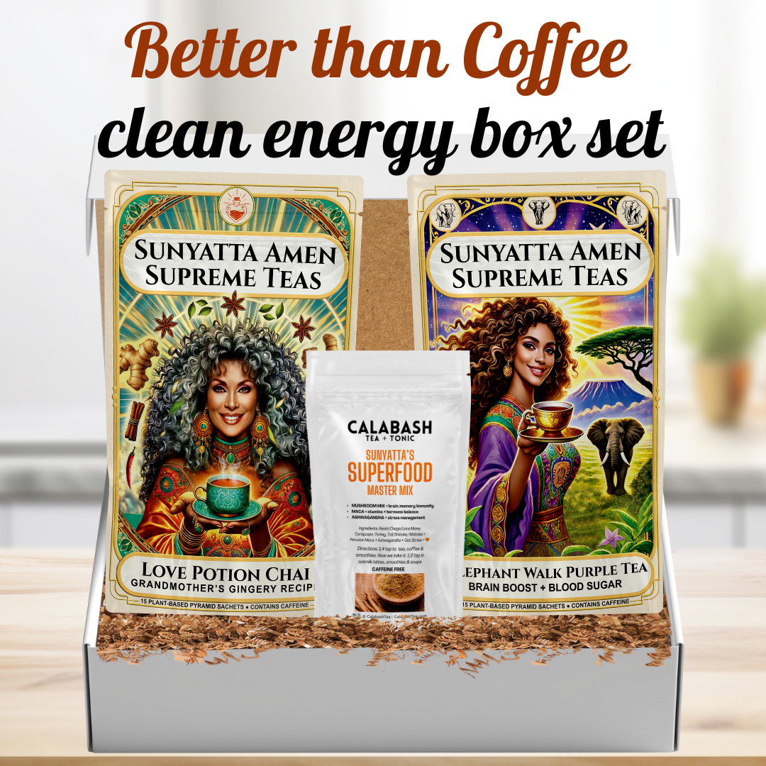 BETTER THAN COFFEE: clean energy Box Set – Calabash Tea