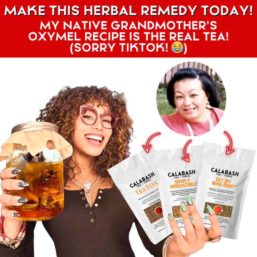 DIY Oxymel Kit for Virtual class w/ Sunyatta Amen – Calabash Tea