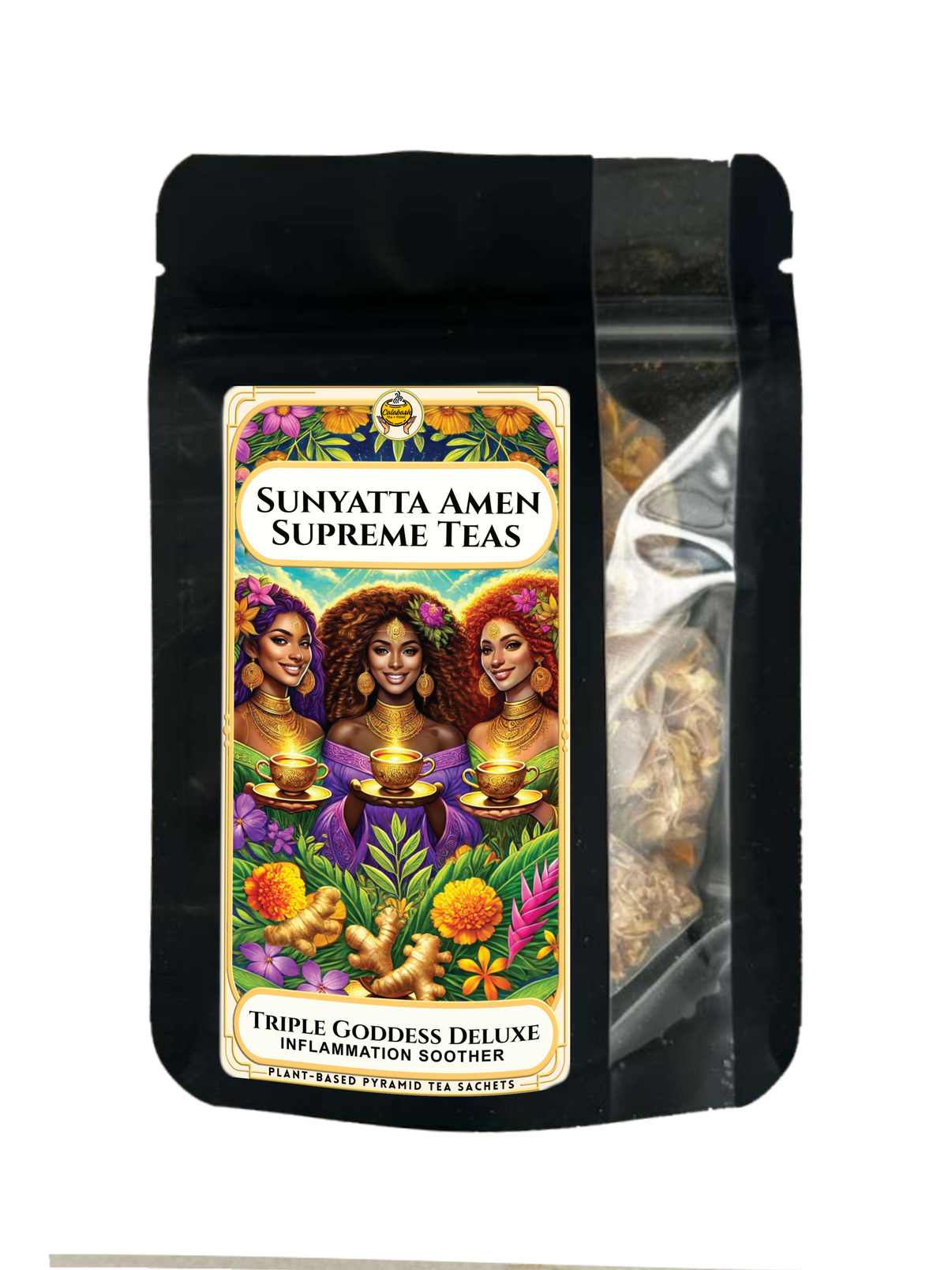 TRIPLE GODDESS DELUXE: INFLAMMATION + PAIN SOOTHER – Calabash Tea